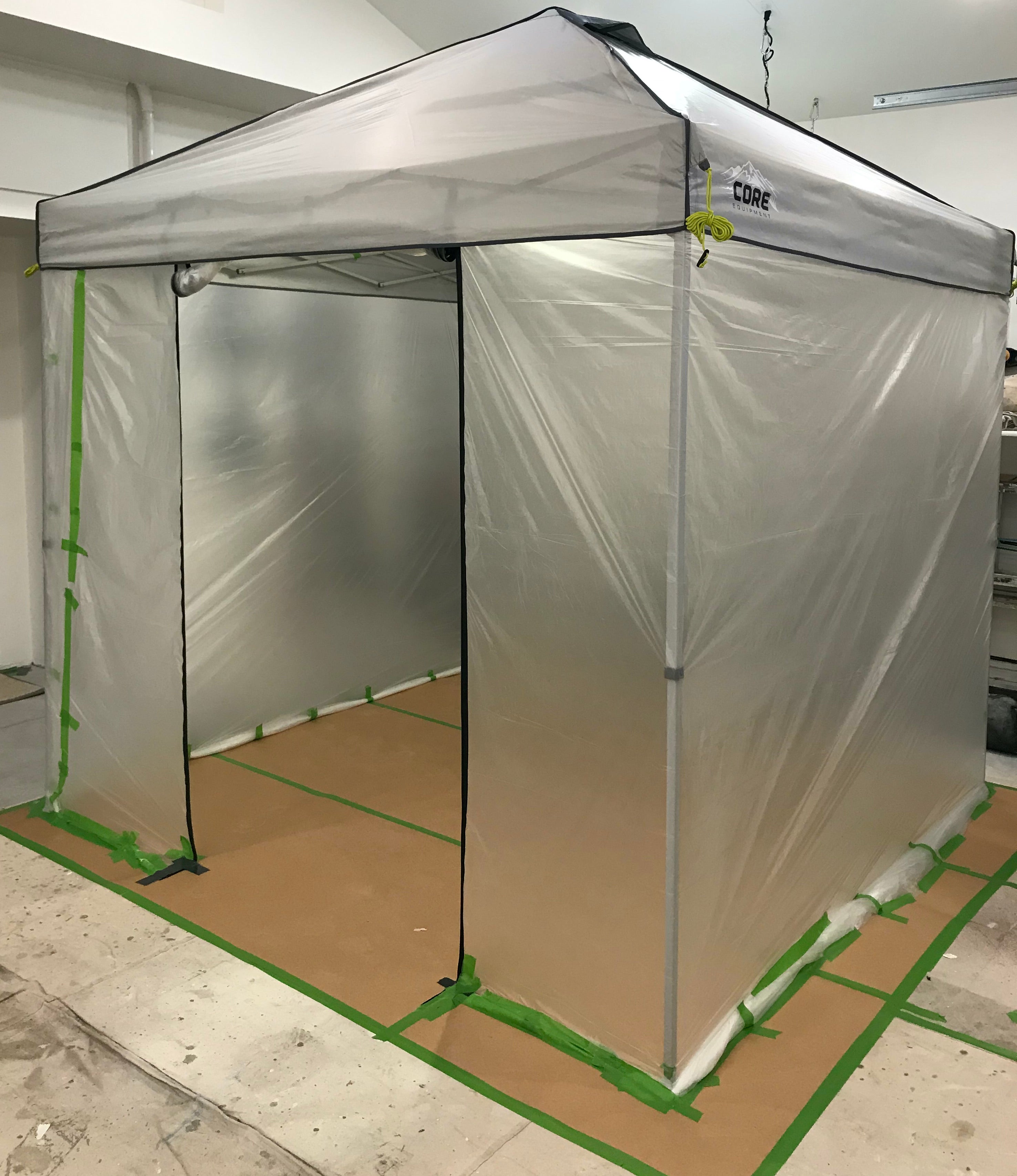 Small Pop Up Paint Booth - Custom Paint Small Pop Up Paint Booth - Custom Paint